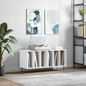 vidaXL Skříňka na LP desky 100x38x48 cm kompozitní dřevo [831754] Barva: Bílá