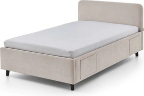 Béžová dětská postel s úložným prostorem s roštem 120x200 cm Cosy – Meise Möbel