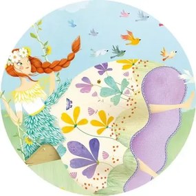 DJECO Puzzle Jarní princezna / 36 dílků / 42x30 cm