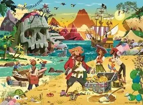 Ravensburger Puzzle: Dobrodružství pirátů / 100 dílků / od 7 let