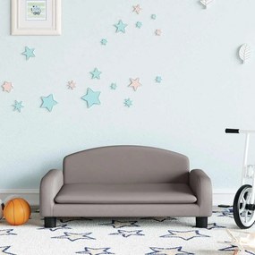 Dětská pohovka taupe 70 x 45 x 30 cm textil 3196361