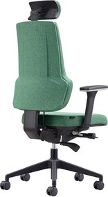 Ergonomická kancelářská židle MOSH Elite F – zelená
