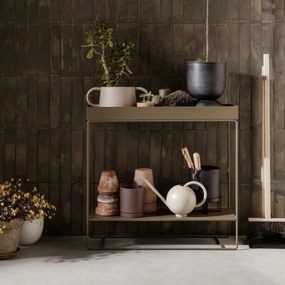 FERM LIVING Truhlík Plant Box Two-Tier, Black