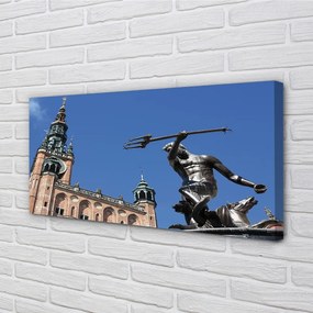 Obrazy na plátně Memorial Church Gdańsk 140x70 cm