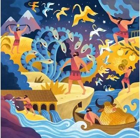 Ravensburger 12 Héraklových úkolů / 64 dílků / od 5 let