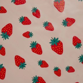 WATERPROOF Ubrus omyvatelný jahody 140 x 200 cm