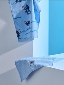 Sinsay - Bavlněné ručníky 2 ks Stitch - světle modrá