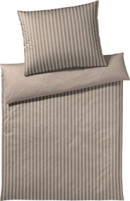 XXXLutz OBOUSTRANNÉ POVLEČENÍ, flanel, hnědá, 140/200 cm Elegante - Povlečení - 004977062402