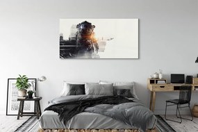 akrylový obraz formulář City 140x70 cm
