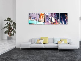 Obraz - New York Theater District (170x50 cm)