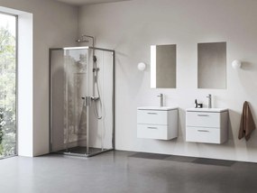 Ravak Blix II - Sprchový kout NBLRV2, 80x80 cm, chrom/čiré sklo 1LM40C00Z1