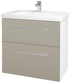 Dřevojas Koupelnová skříň BIG INN SZZ2 80 Varianta: N08 Cosmo / Úchytka T01 / N08 Cosmo