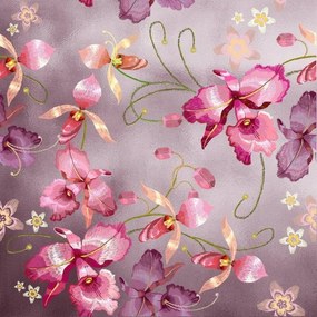Samolepící fólie 45 cm x 1,5 m GEKKOFIX 14058 růžová orchidej samolepící tapety