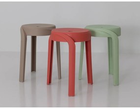Plastové stoličky v sadě 3 ks Pop – Tenzo
