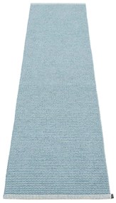 Vinylový koberec Pappelina MONO Blue Fog/Dove Blue Velikost pappelina: 70x300 cm