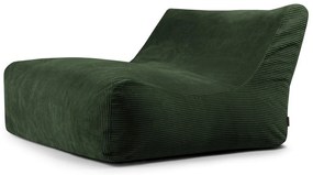 Zelený manšestrový sedací vak Sofa Lounge – SLOWDOWN