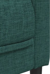 2dílná sedací souprava tmavě zelená textil 3209242
