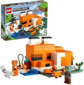 Lego stavebnice lego minecraft 21178 liščí domek