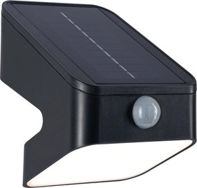P 94608 Solární LED osvětlení zdí Lesly pohybové čidlo (IR) IP65 hranaté 113x126mm 3000K 5,5W antracit umělá hmota - PAULMANN