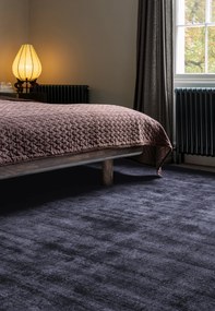 Modrý  koberec Ife Navy Rozměry: 66x240 cm