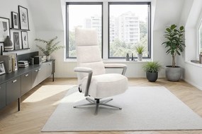 XXXLutz RELAXAČNÍ KŘESLO, textil, krémová Sit & More - Online Only křesla & taburety - 00014402871K
