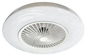 LED Stropní svítidlo s ventilátorem OPAL LED/72W/230V + dálkové ovládání