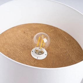 Sollux Lighting Stropní svítidlo TELESTO bílé/světle hnědé