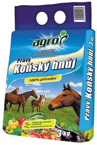 AGRO Koňský hnůj 3 kg