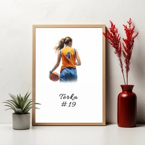 Plakát - Basketbalistka