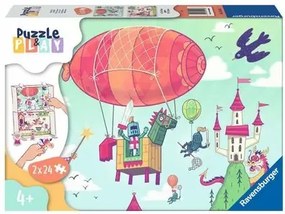 Ravensburger Puzzle  Play Královská grilovačka / 2x24 dílků / od 4 let