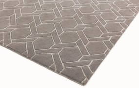 Šedý  koberec Rapun Fine Silver Rozměry: 120x170 cm