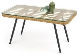 Halmar Konferenční stolek Gardena, sklo