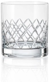 Crystalex Sklenice na Whisky Barline 280 ml, leštěný brus BR069, 4 ks