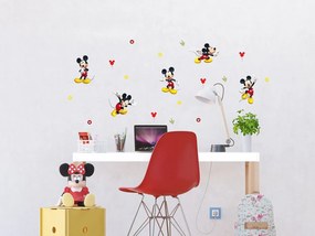 Dětská samolepka na zeď Mickey Mouse, Disney | 30 x 30 cm | DDKS 3802
