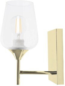 Toolight, nástěnné svítidlo 1xE27 APP1232-1W, zlatá lesklá, OSW-40034