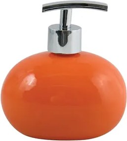 MSV JAVA dávkovač mýdla oranžový / keramika / 360 ml