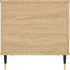 vidaXL Konferenční stolek 60x44,5x45 cm kompozitní dřevo [830943] Barva: Bílá