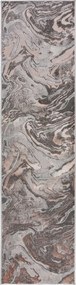 Behúň Eris Marbled Blush, 60x230, ružová, chodba / predsieň, Flair Rugs