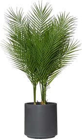 Umělá palma v květináči AREKA, plast, výška 90 cm, zelená