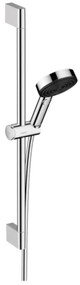 Hansgrohe Pulsify Select - Set sprchové hlavice, 3 proudy, tyče 67 cm a hadice, chrom 24160000