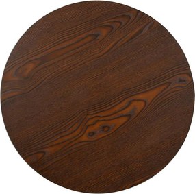 Bistro stolek tmavě hnědý 50 cm MDF 286419