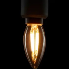 SEGULA LED svíčka 3,2W čirá / LED žárovka / E14 / 270 lm / 2700 K / st