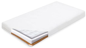 Dětská matrace New Baby STANDARD 120x60x11 cm pohanka-molitan-kokos bílá Barva: Bílá