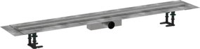 Hansgrohe RainDrain Compact sprchový žlab 120 cm kartáčovaná nerez mat 56184800