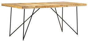 Jídelní stůl 180 x 90 x 76 cm masivní mangovníkové dřevo,  282880
