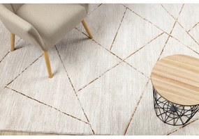 Kusový koberec Monira zlatokrémový 200x290cm