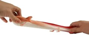 RAPPA Axolotl gumový 19 cm / Pružný, ohebný materiál