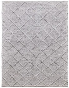 Diamond Carpets India, Ručně vázaný kusový koberec Old Town DE 3210 Grey Mix, 80x150, šedá, ložnice