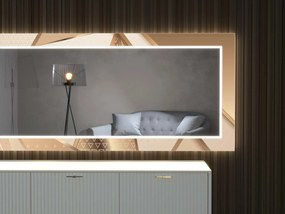 LED zrcadlo s dekorem D22