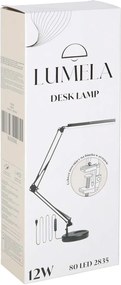 Creative Corner Stolní lampa LED Otočné rameno USB 2 způsoby upevnění